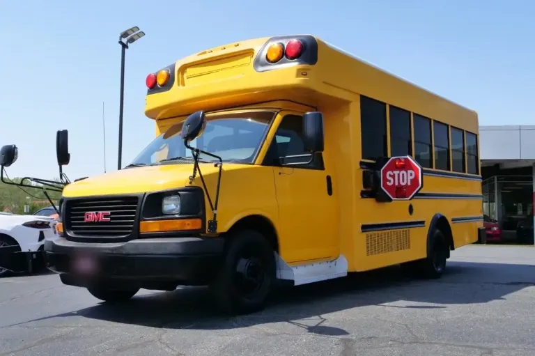 2011 GMC Savana ADA School Bus