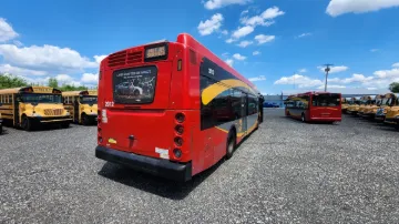 2014 New Flyer XDE40 Hybrid Transit Bus