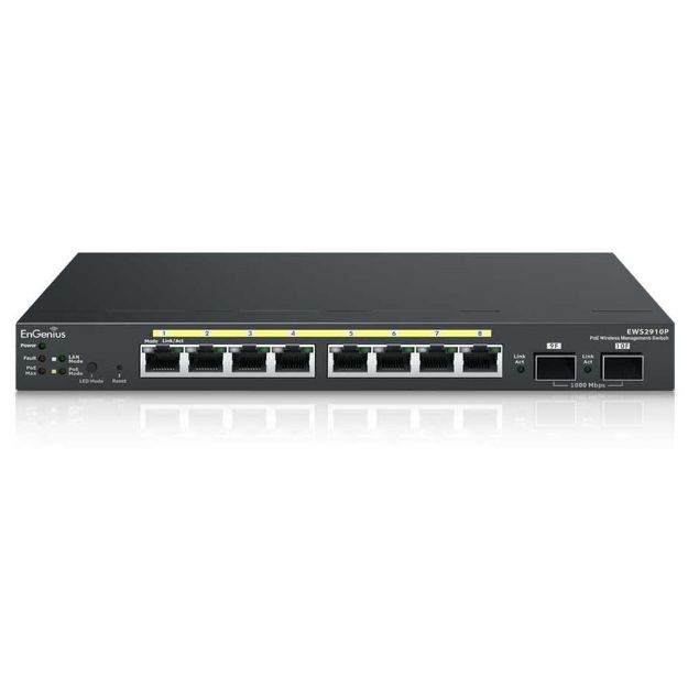 Streakwave EnGenius EWS2910P EnSky WLAN 8-Port 61W PoE Switch