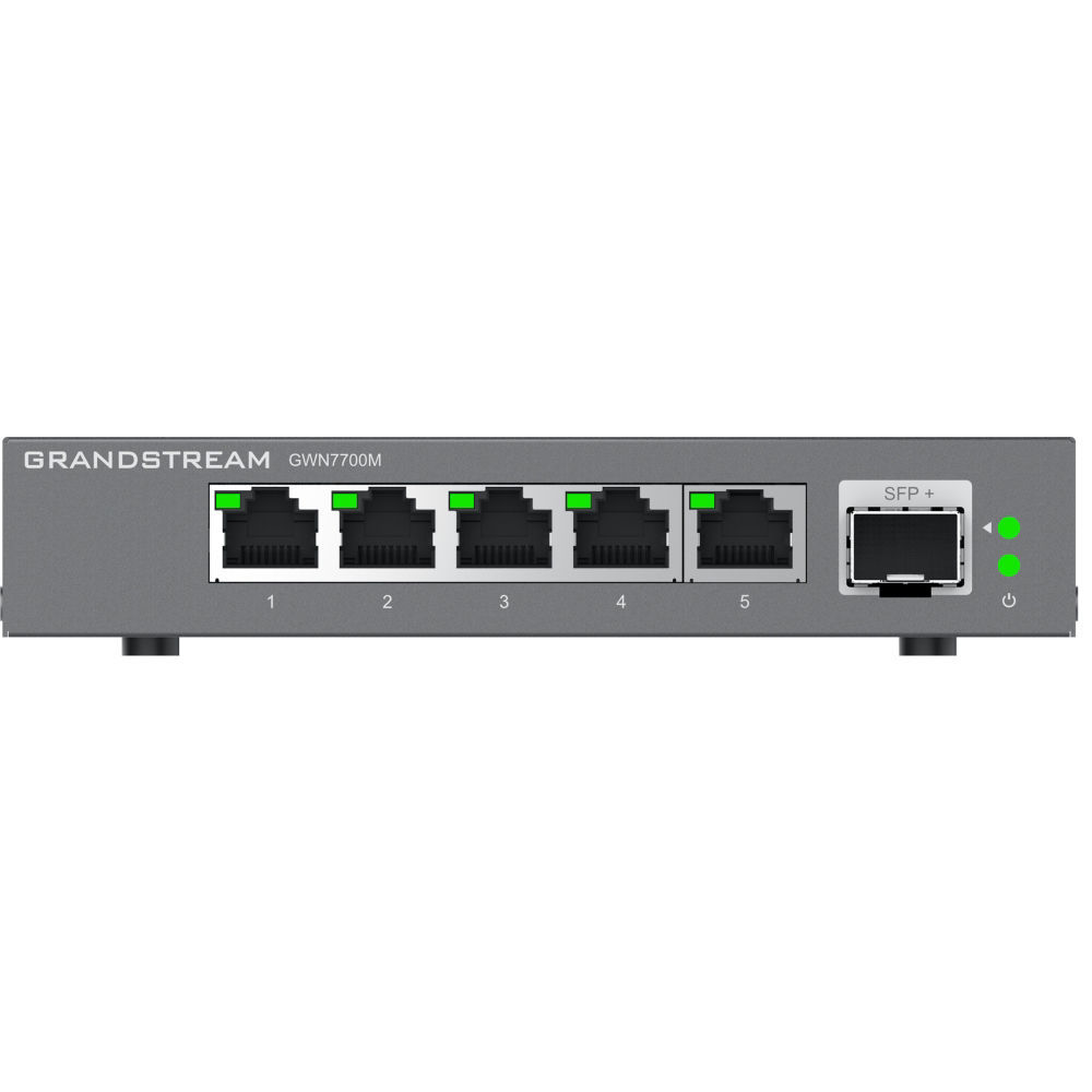Streakwave Grandstream Networks GWN7700M Multi-Gig Switch 5x2.5Gb 1xSFP+