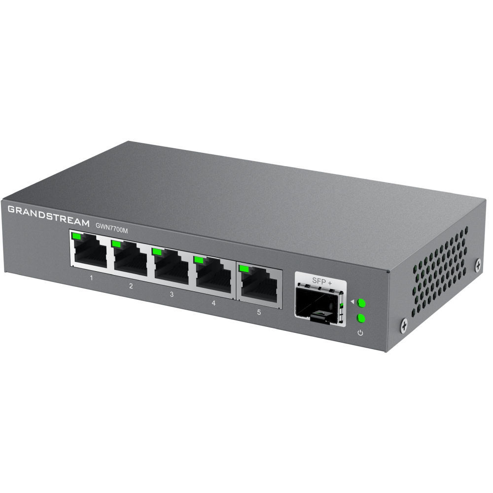 Streakwave Grandstream Networks GWN7700M Multi-Gig Switch 5x2.5Gb 1xSFP+