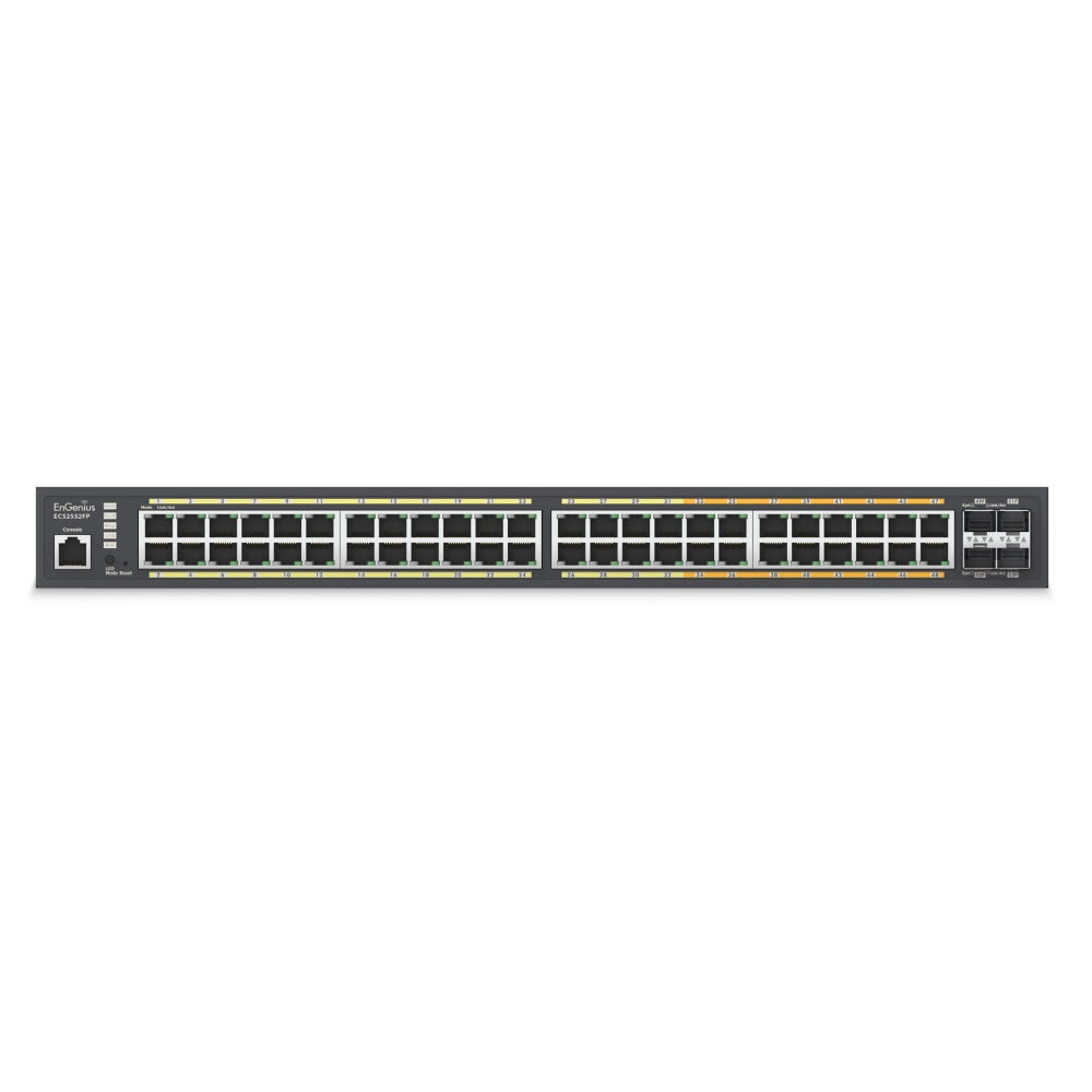 Streakwave EnGenius ECS2552FP Cloud 48-Port 740W PoE+ Switch