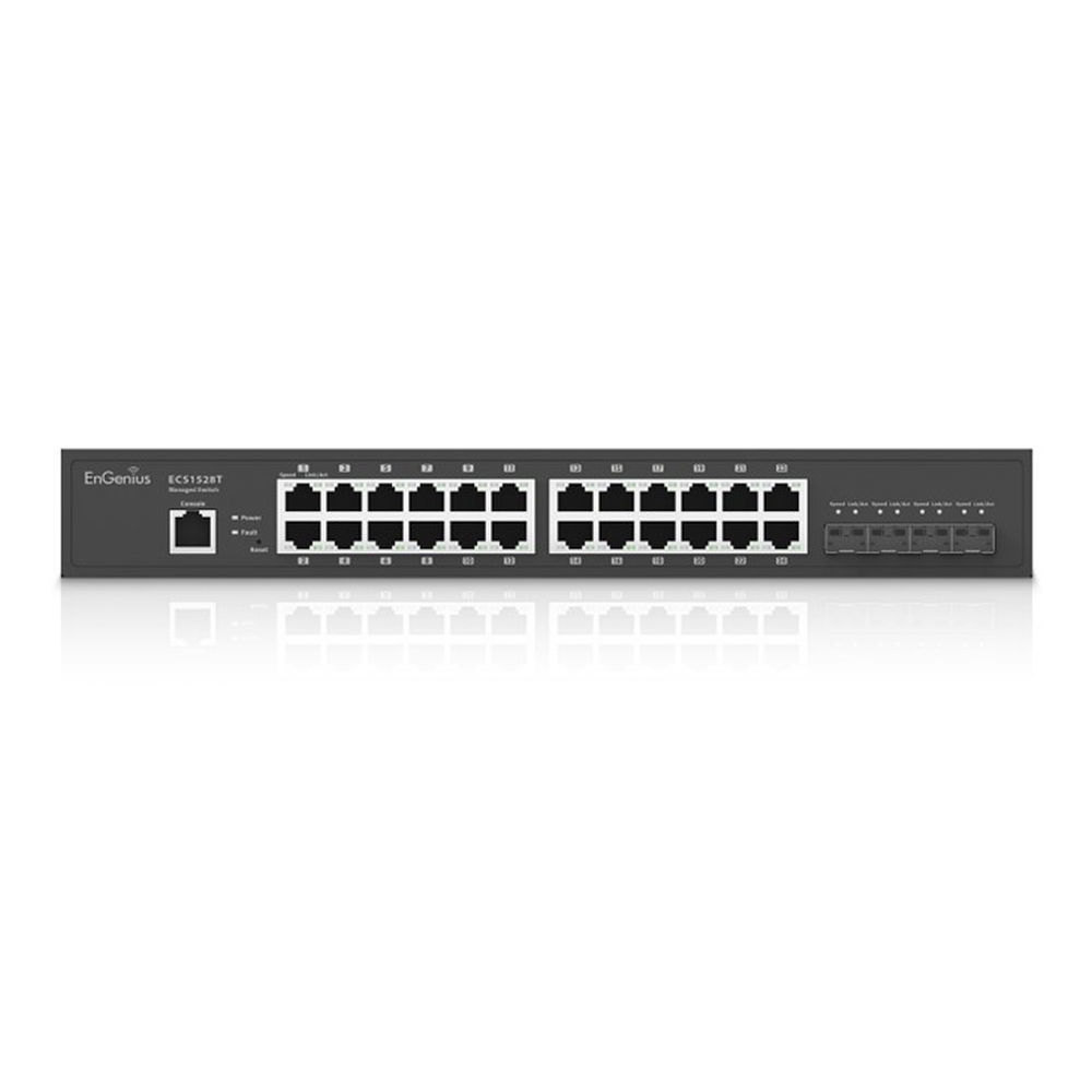 Streakwave Engenius Ecs1528t Cloud 24 Port Switch 4xsfp