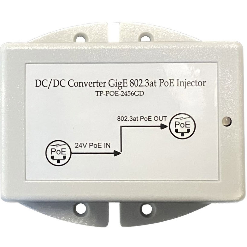 Streakwave Tycon Power Systems TP-POE-2456GD 24V to Gigabit 802.3af/at ...