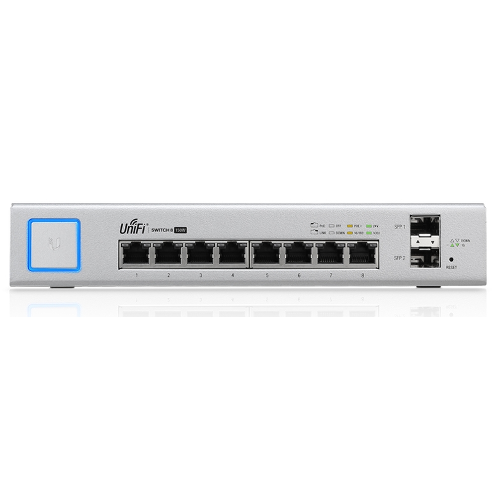 Streakwave Ubiquiti US-8-150W UniFi Switch 8 150W