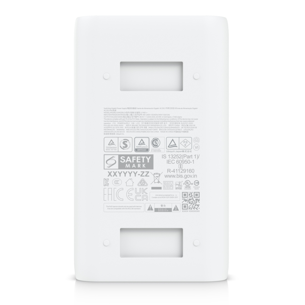 Streakwave Ubiquiti U-PoE++ UniFi PoE++ Adapter