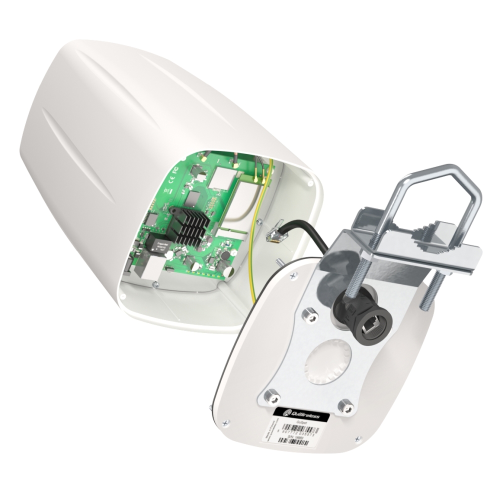 Streakwave QuWireless AMT912LWS 2xLTE+2xWiFi Omni for RB912/922 LTE & WiFi