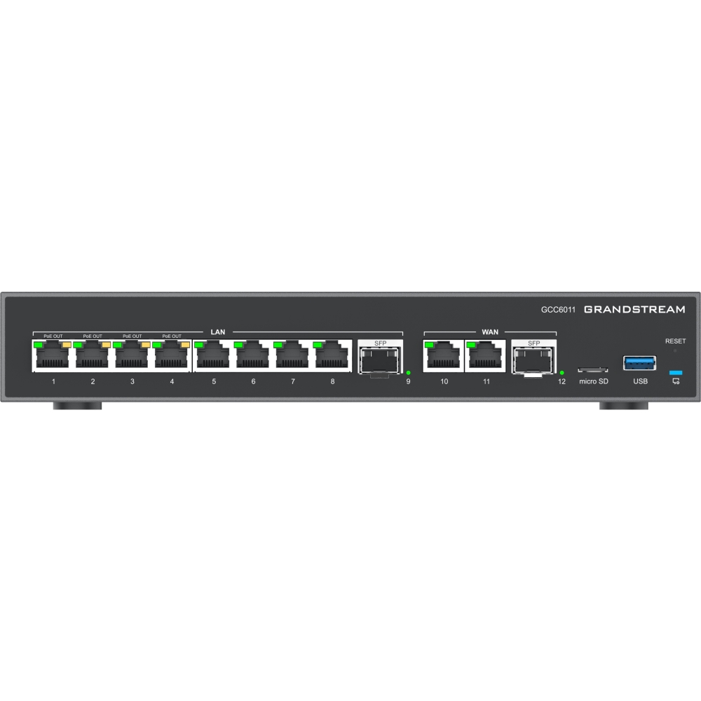 Streakwave Grandstream Networks GCC6011 IPPBX+10xGigE Switch