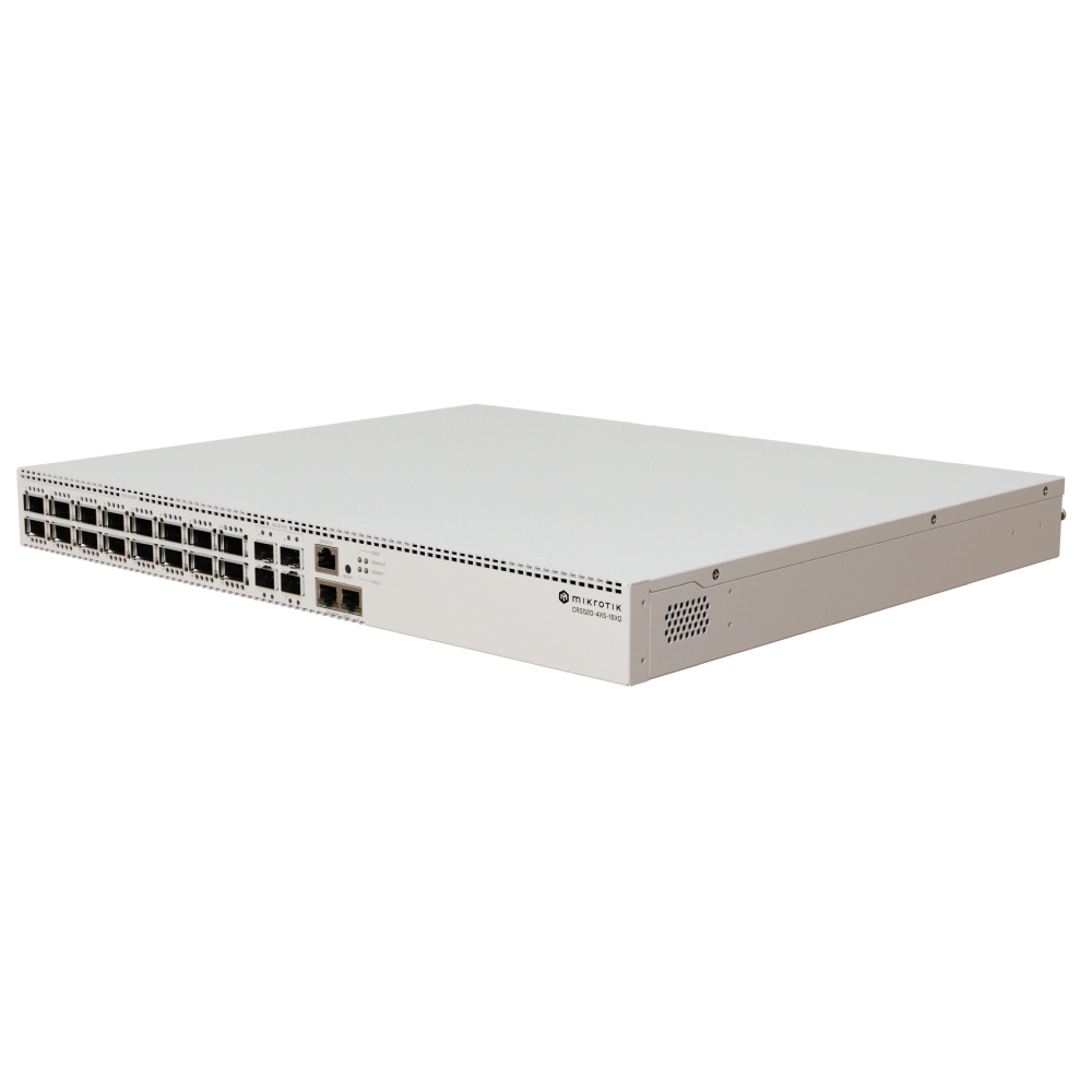 Streakwave MikroTik CRS520-4XS-16XQ-RM Cloud Router Switch 2GHz 4xSFP28 ...