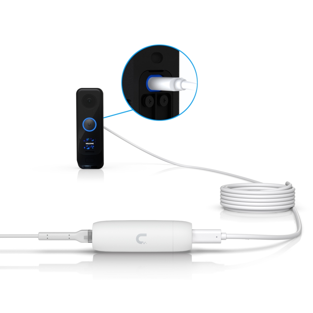 Streakwave Ubiquiti UACC-Adapter-PoE-USBC PoE Adapter for Protect WiFi ...