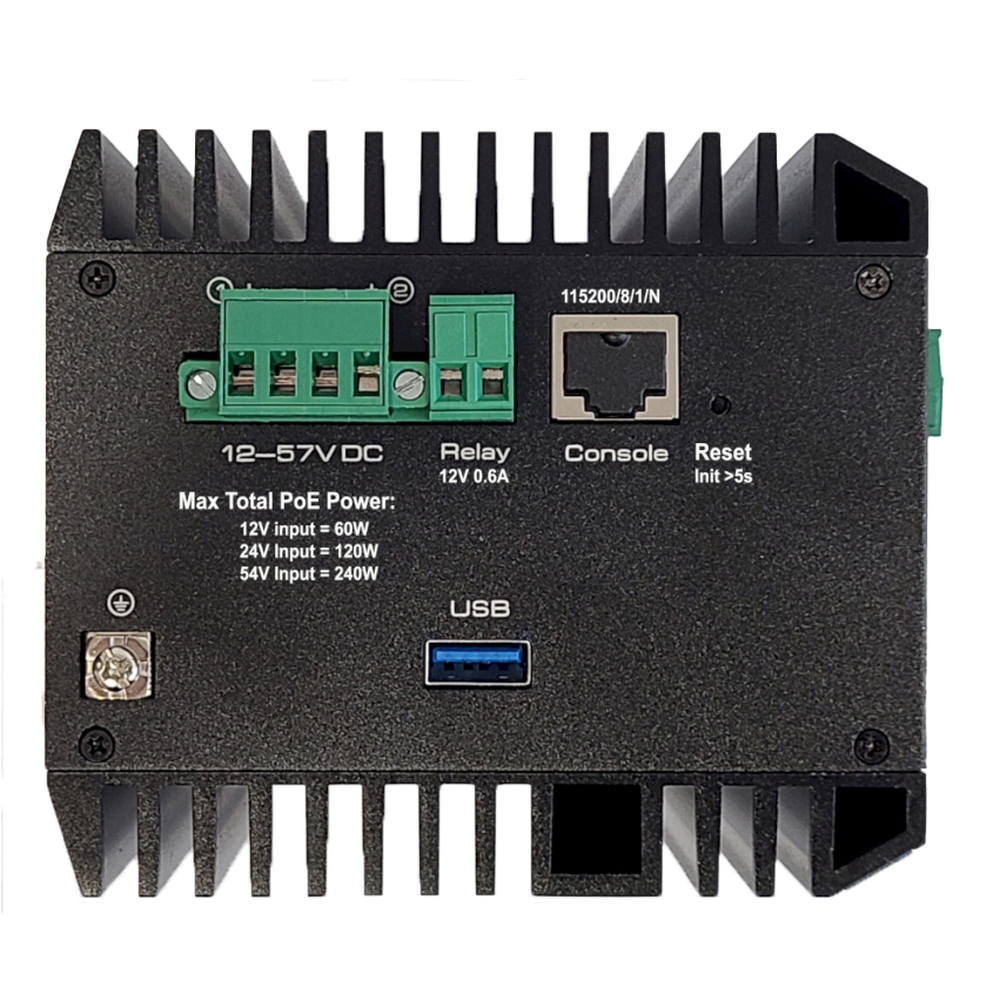 Streakwave Tycon Power Systems TP-SW8GBT/AT/PSV-U Gigabit PoE Switch 8 ...