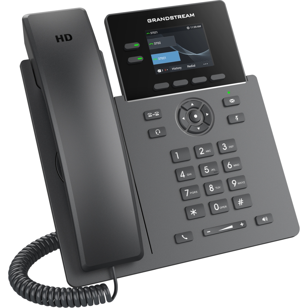 Streakwave Grandstream GRP2610P 2 Lines 2 SIP Accts PoE IP Phone 2.4in ...