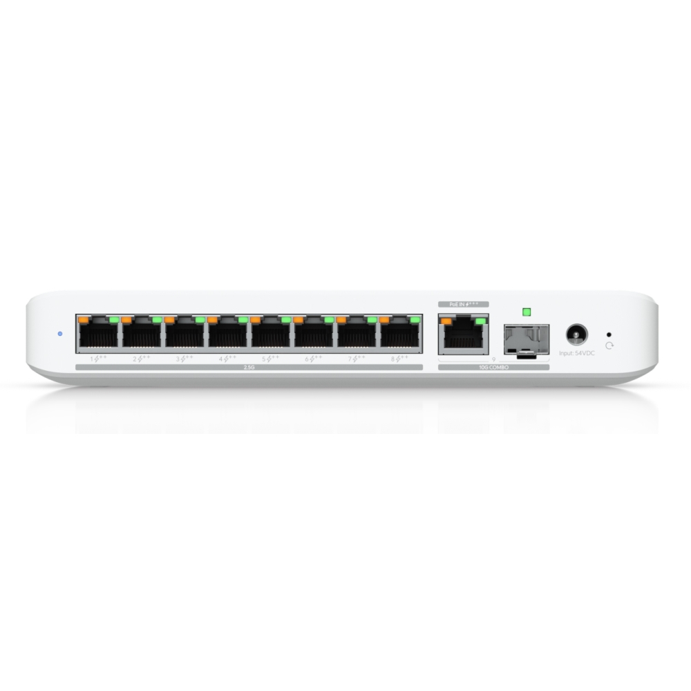 Streakwave Ubiquiti USW-Flex-2.5G-8-PoE UniFi Switch Flex 2.5G PoE