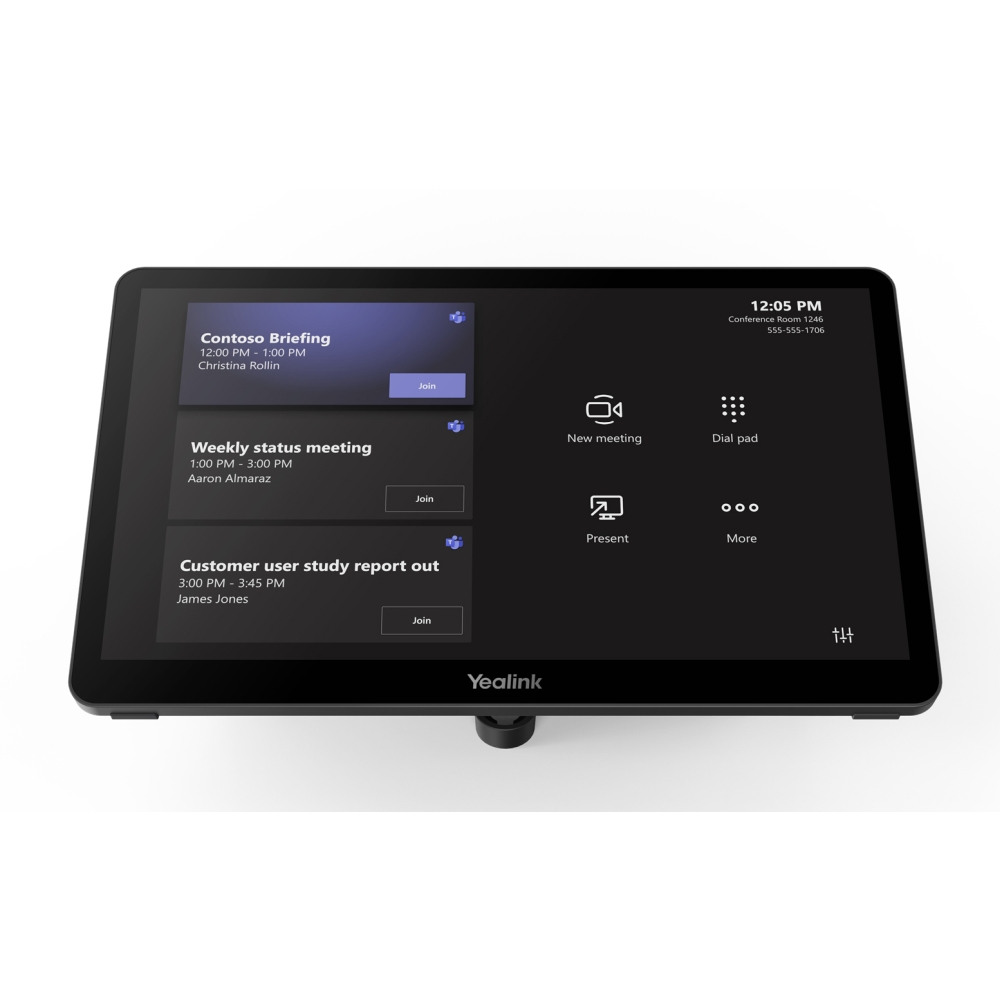 Streakwave Yealink MVCS90-C5-004 Native Teams Rooms System for ProAV Rooms