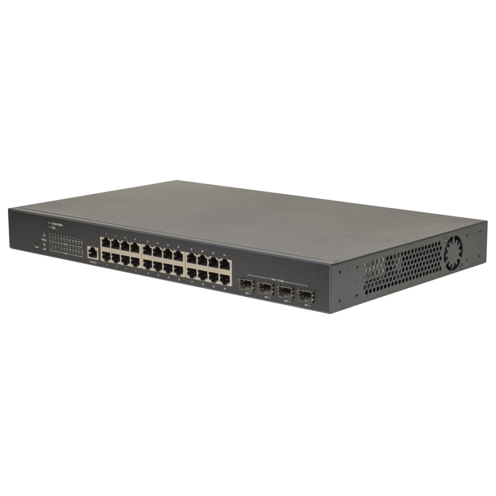 Streakwave Plasma Cloud PSX28 4-Port SFP+ 400W PoE Switch