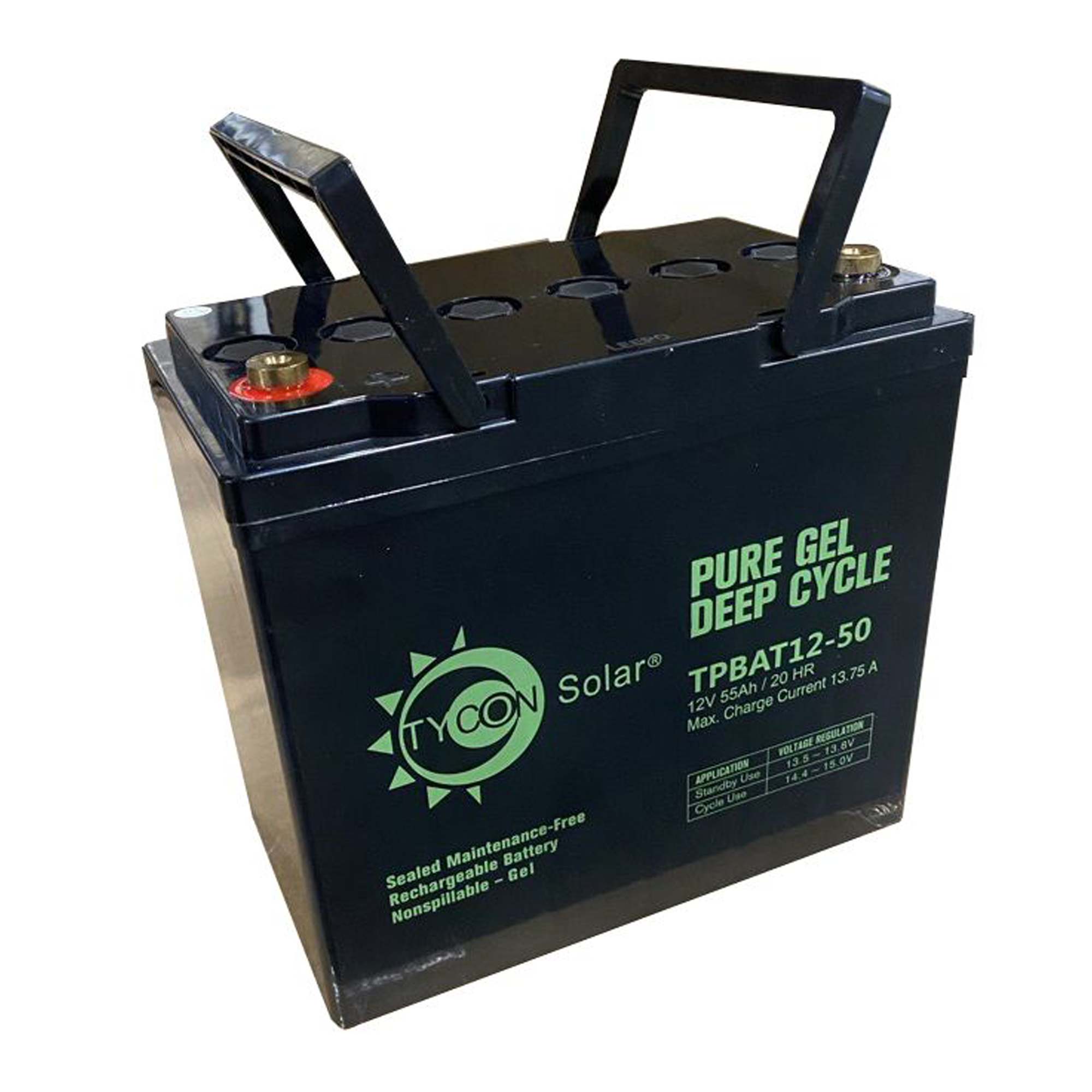 Streakwave Tycon Power Systems TPBAT12-50 12V 52Ah AGM SLA Battery
