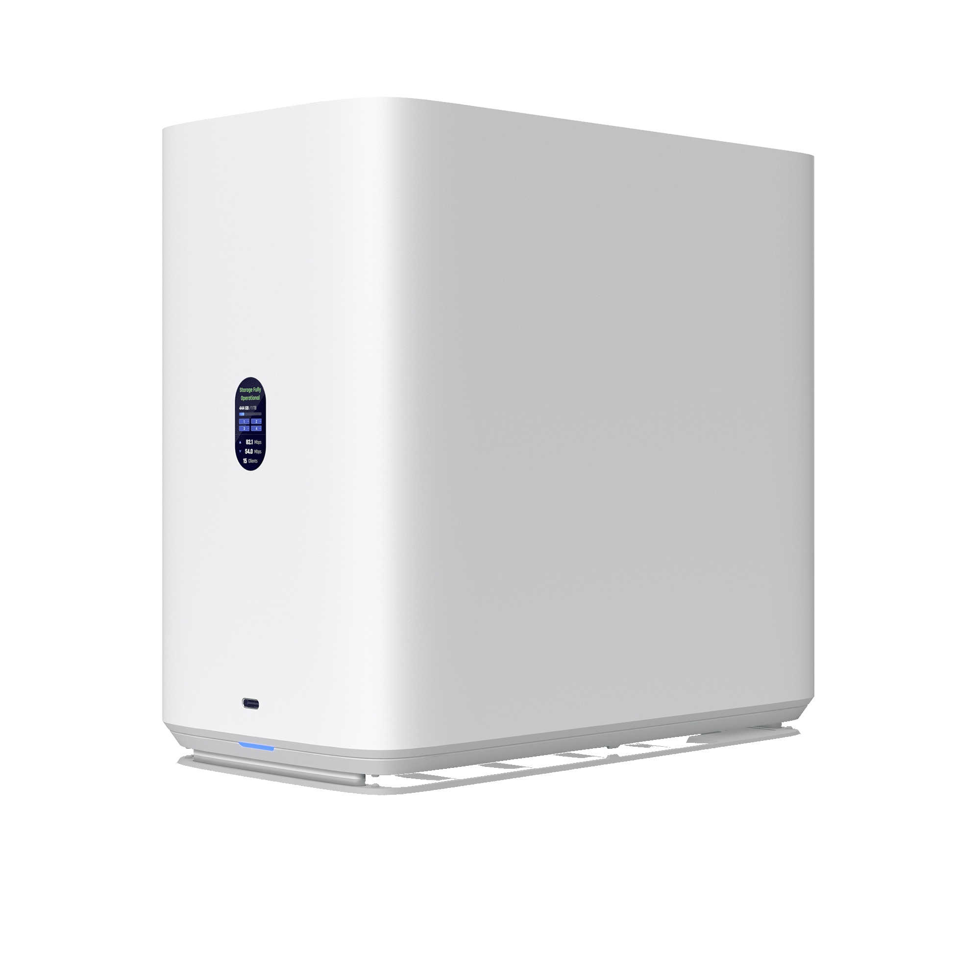 Streakwave Ubiquiti UNAS-4-W UniFi Network Attached Storage 4 Bays White