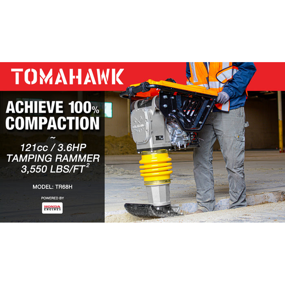 UNITIS | Tomahawk Gas Rammer w/ Honda GX120R Engine